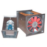 Square Inline Axial Flow Bifurcated Fans - Products | Moduflow